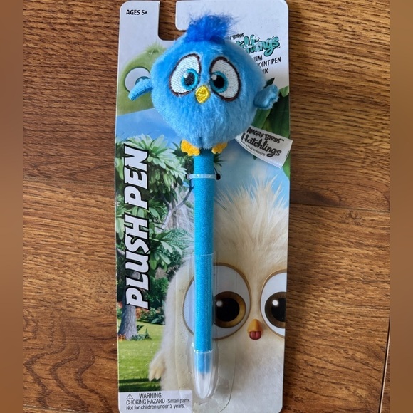 Office | Angry Birds Blue Plush Pen | Poshmark